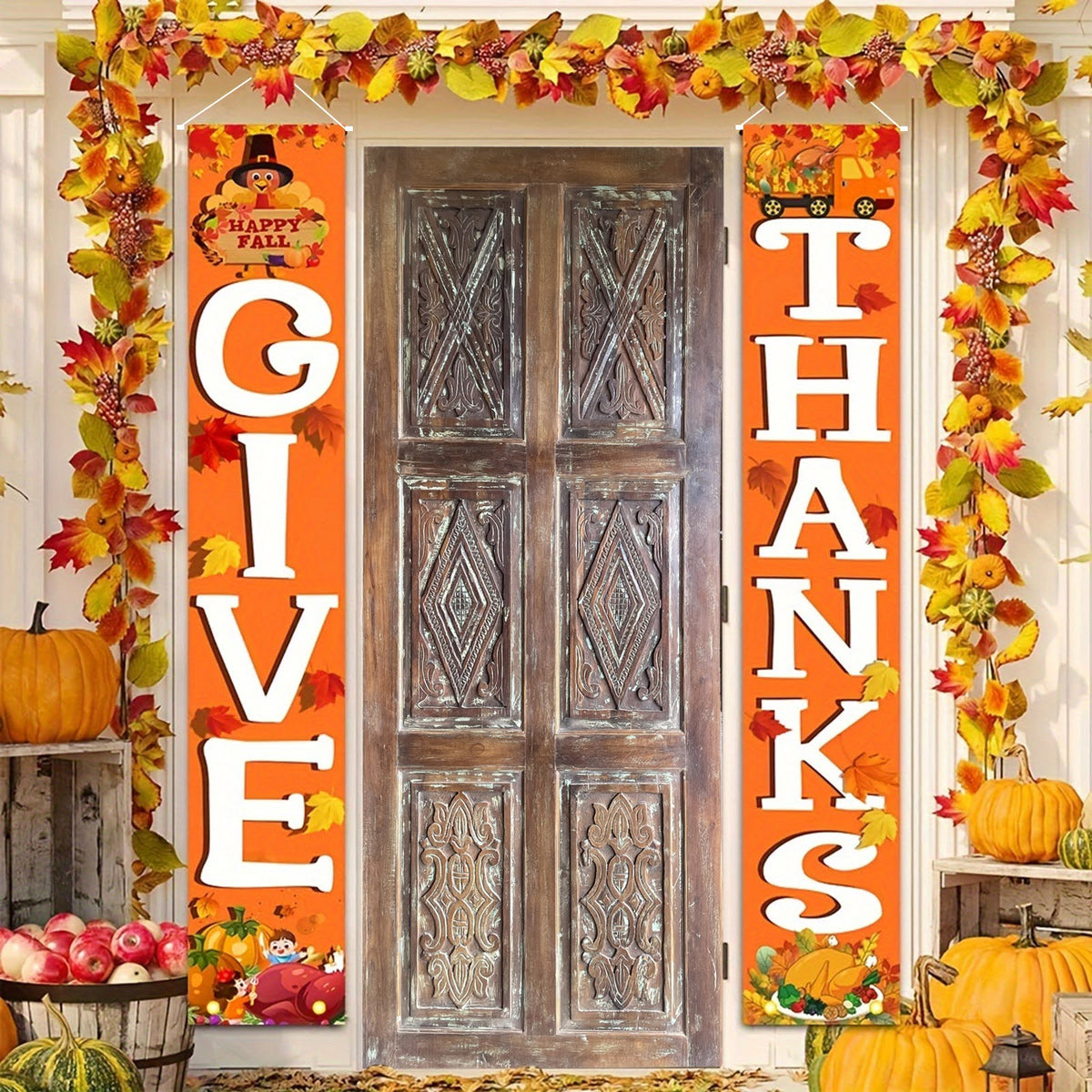 Warm & Colorful Thanksgiving Home Decor