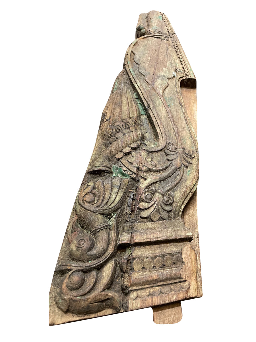 Antique India Architectural Corbels Bracket, Rustic Eclectic, Unique B