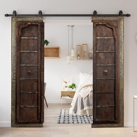 Antique Carved Doors & Vintage Rustic Furniture